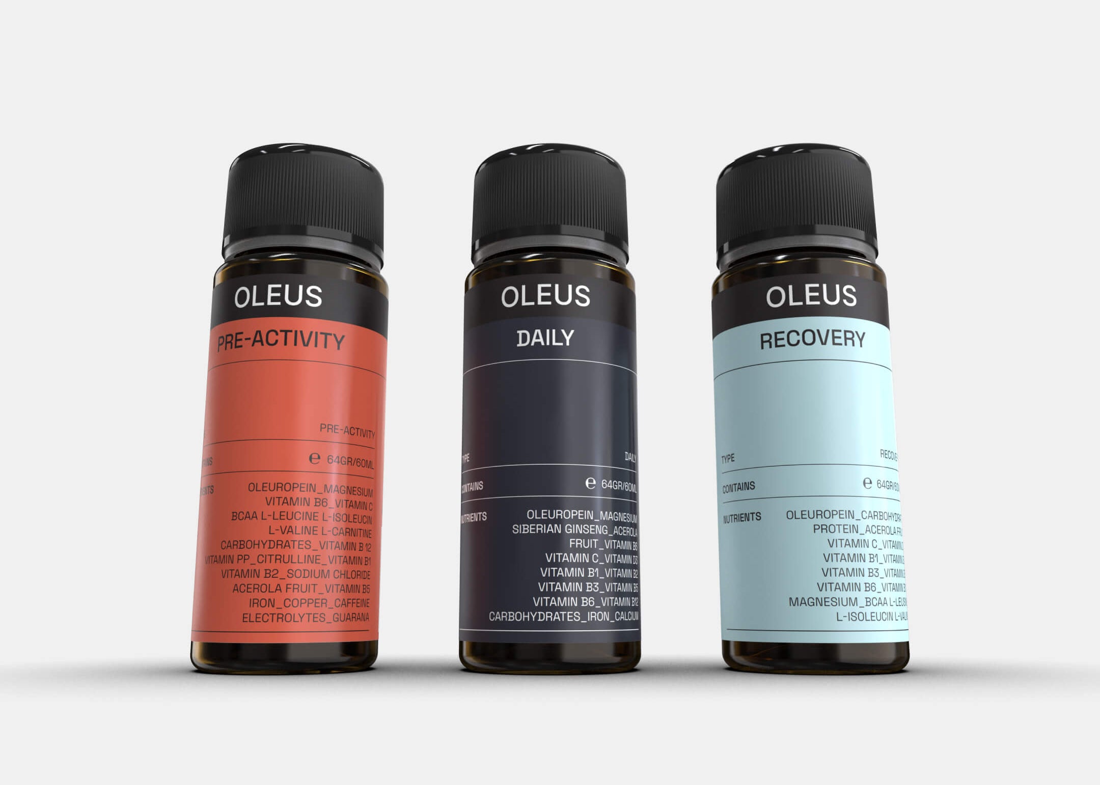 Pre-training supplement samengesteld voor duursporters. – OLEUS